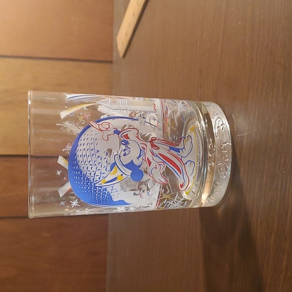 Disney | Dining | 25th Anniversary Mickey Drinking Glass | Poshmark